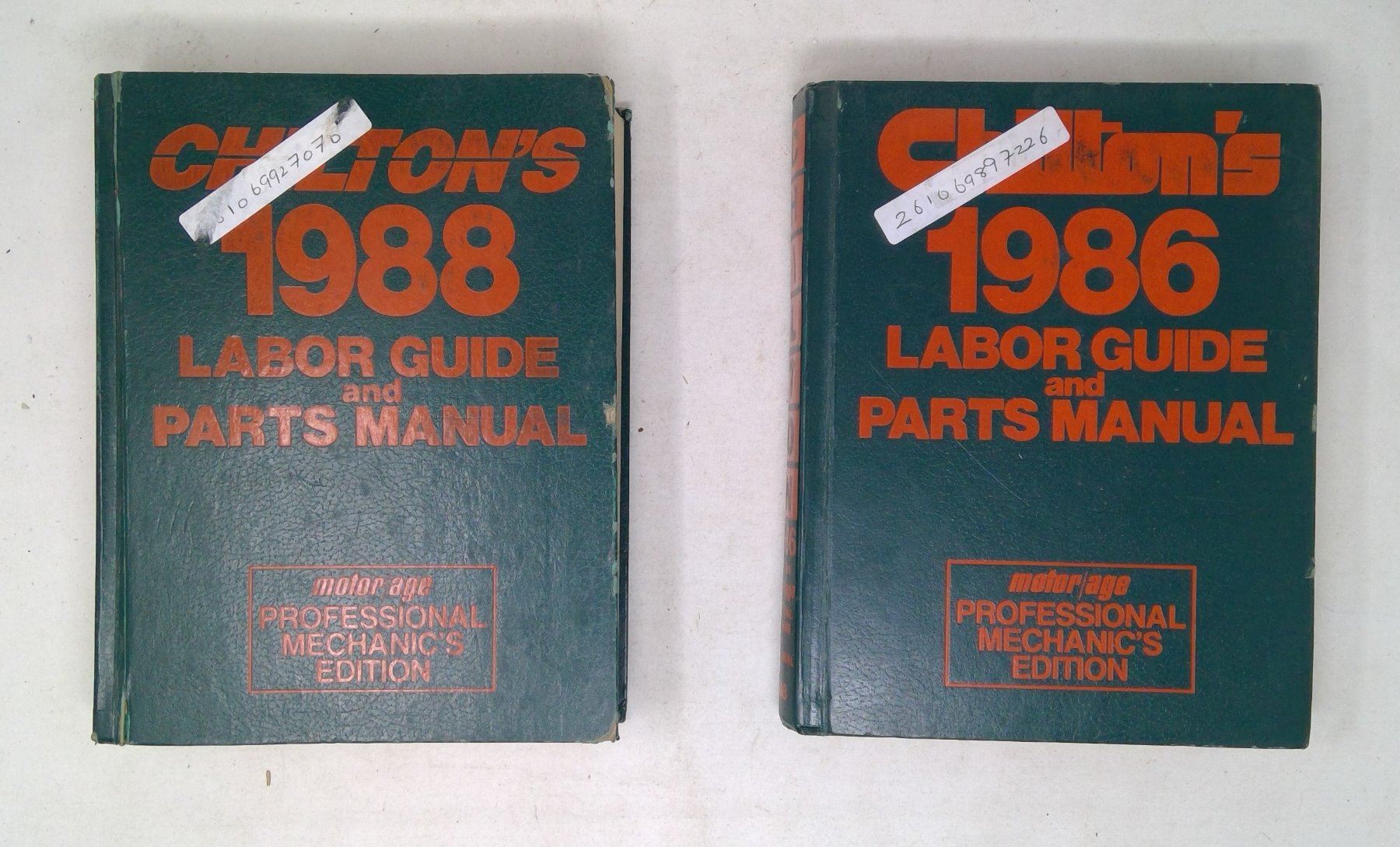 Mechanics Reference Books (1984, '86, '88) - Schmalz Auctions