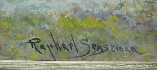Raphael Senseman watercolor