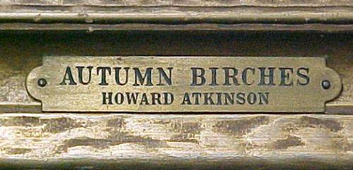 Howard Atkinson oil on canvas