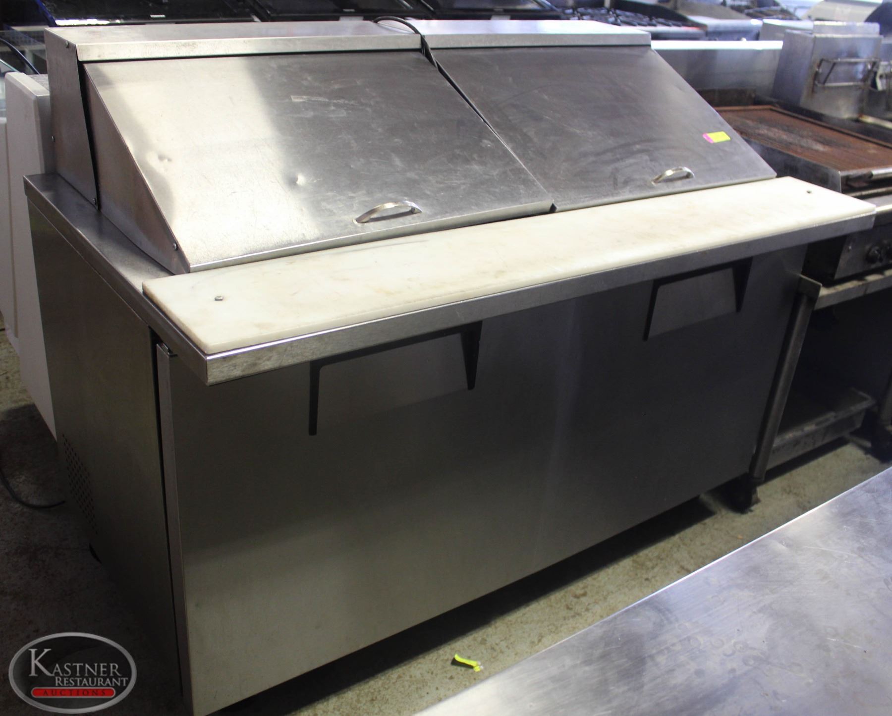 TRUE 2 DOOR S/S REFRIGERATED PREP STATION