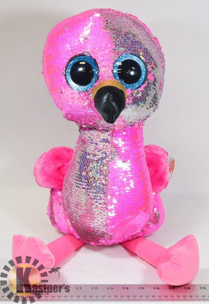 LIMITED EDITION - SUPER SHINY/GLITTERY FLAMINGO - Kastner Auctions