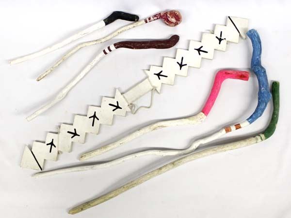 Native American Wood Dance Wands