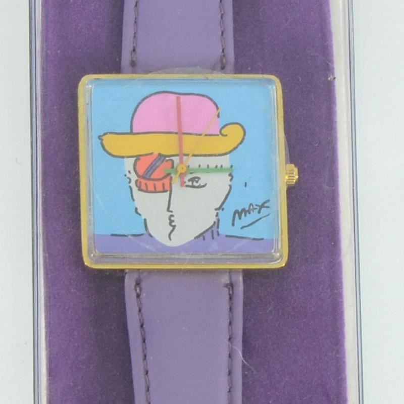 Peter Max Watch (Face) by Max, Peter | Barnebys