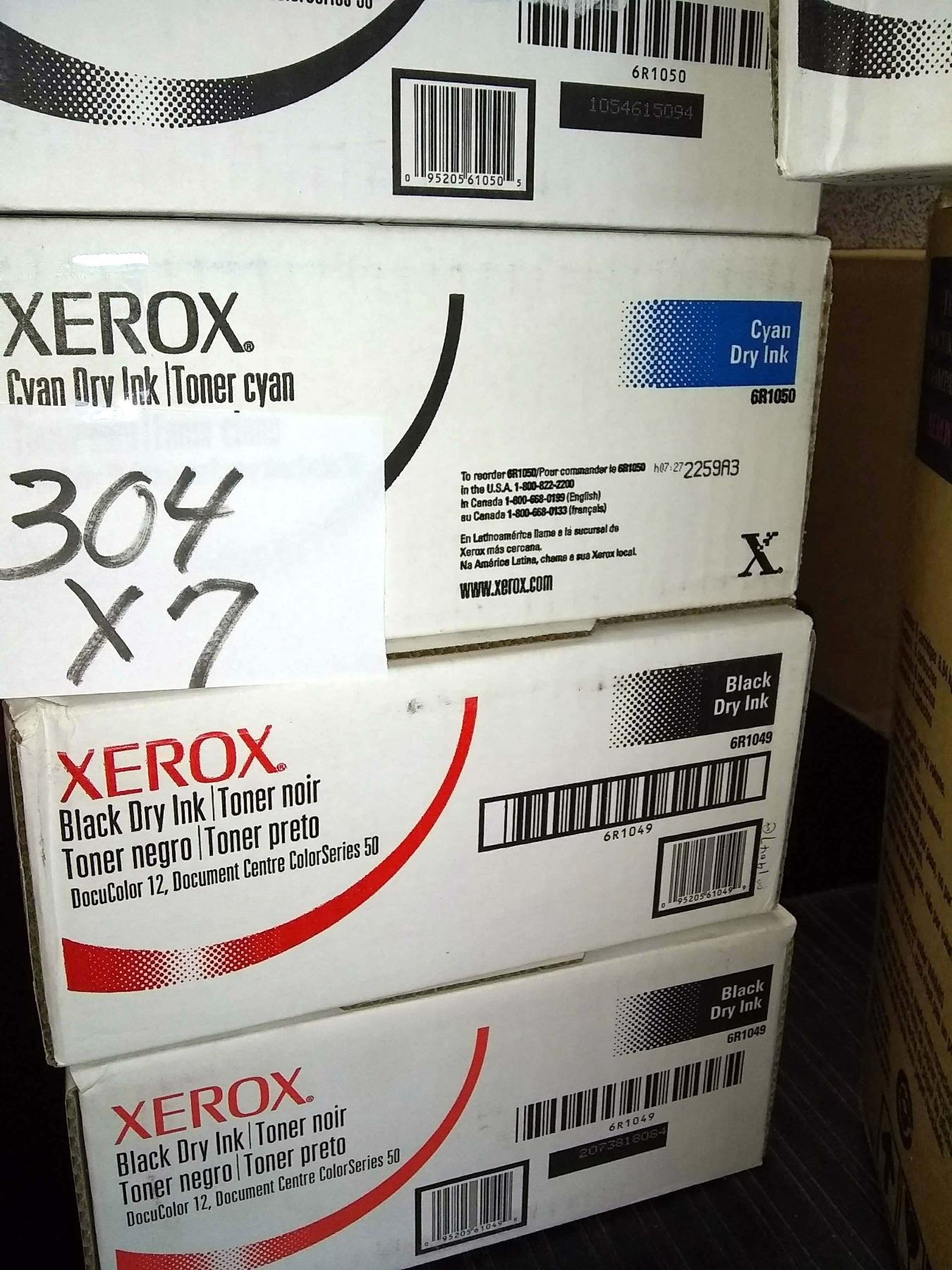 XEROX DRY INK
