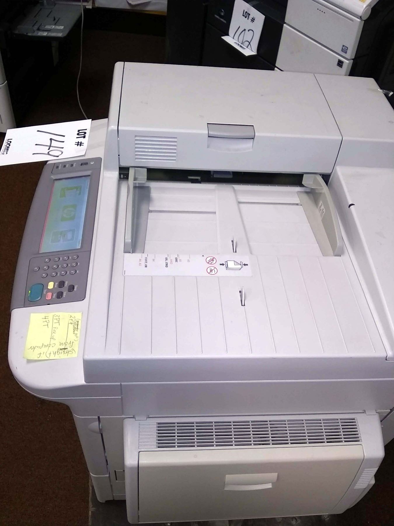 HP COLOR LASERJET M9050 MFP MULTI-FUNCTION PRINTER / COST $3,500.00 NEW