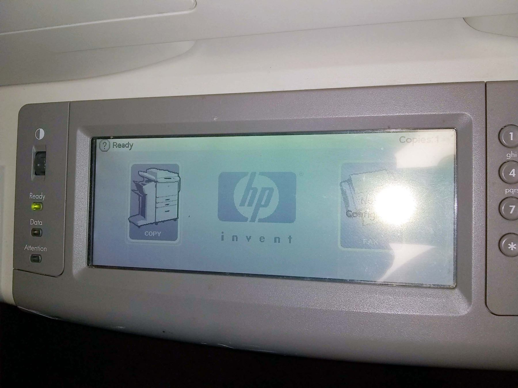 HP COLOR LASERJET M9050 MFP MULTI-FUNCTION PRINTER / COST $3,500.00 NEW
