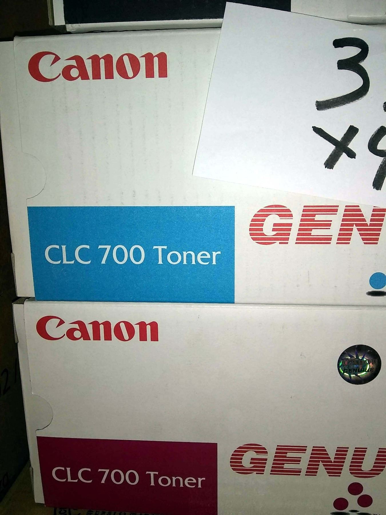 CANON GENUINE CLC 700 TONER / APPROX. $30.00