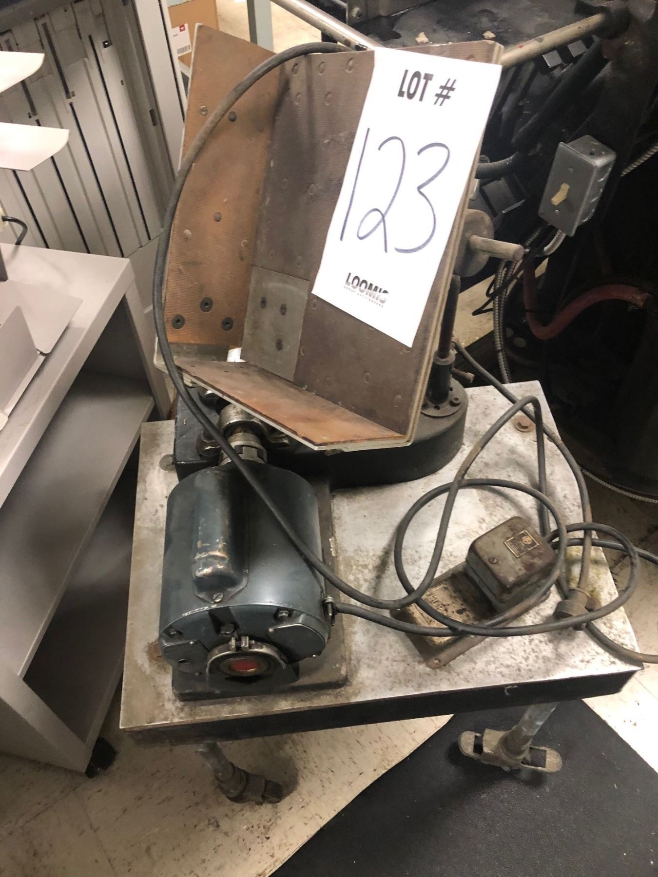 Paper Jogger w/ GE Motor and Furnas Foot Pedal