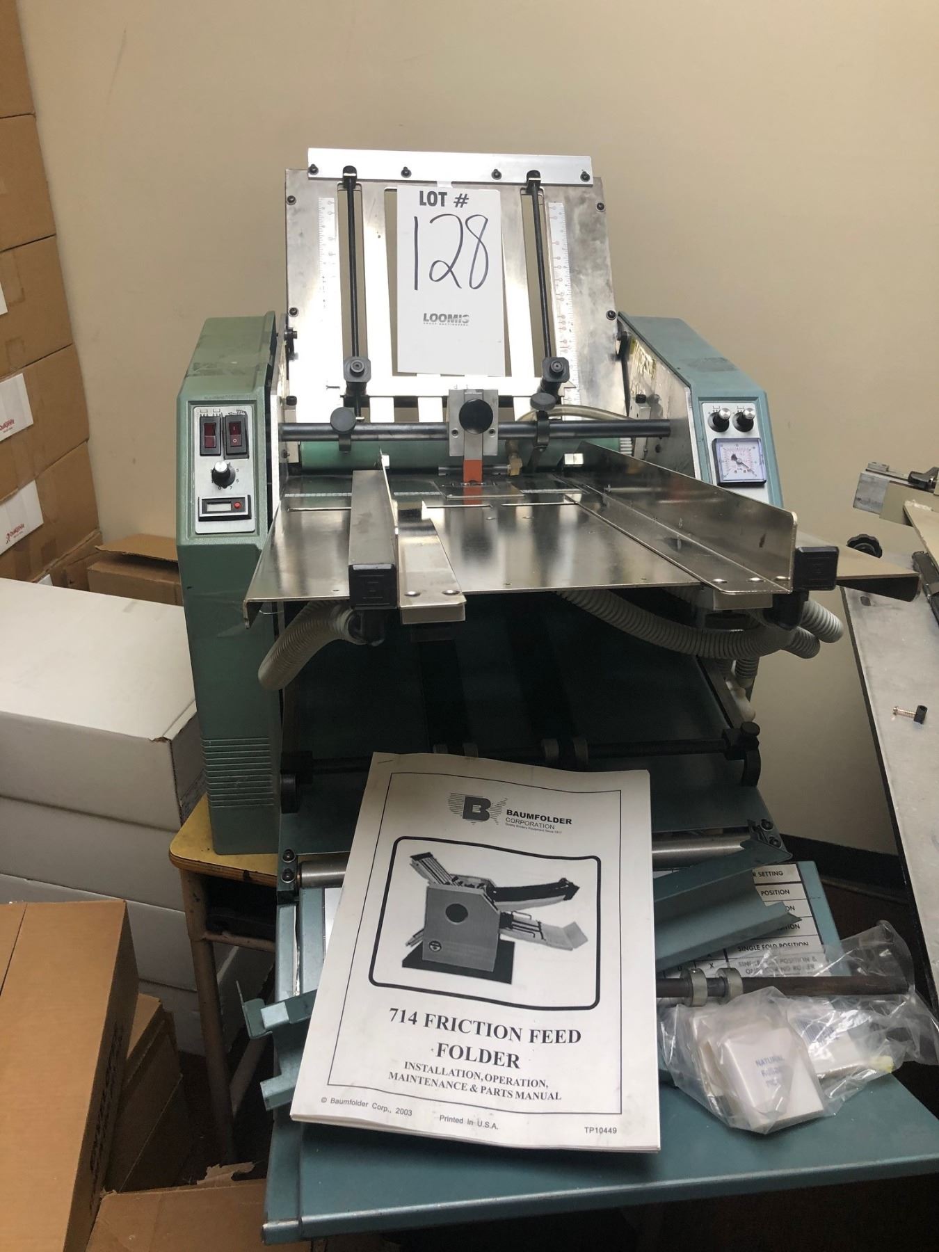 Baumfolder 714 Friction Feed Folder (Ultrafold)