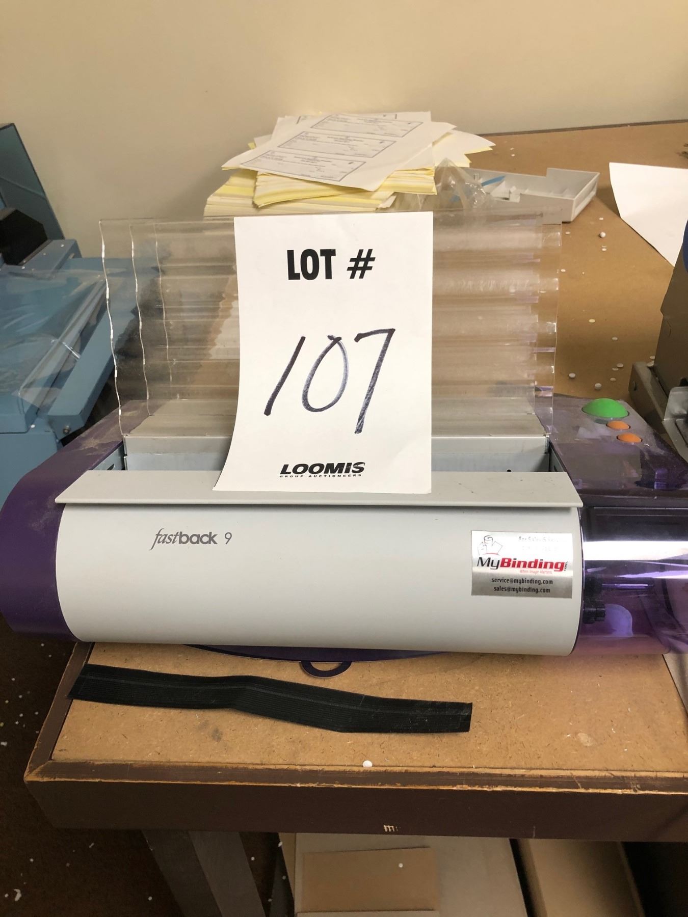 Fastback 9 Tape Binder / Approx. $2,000.00 NEW