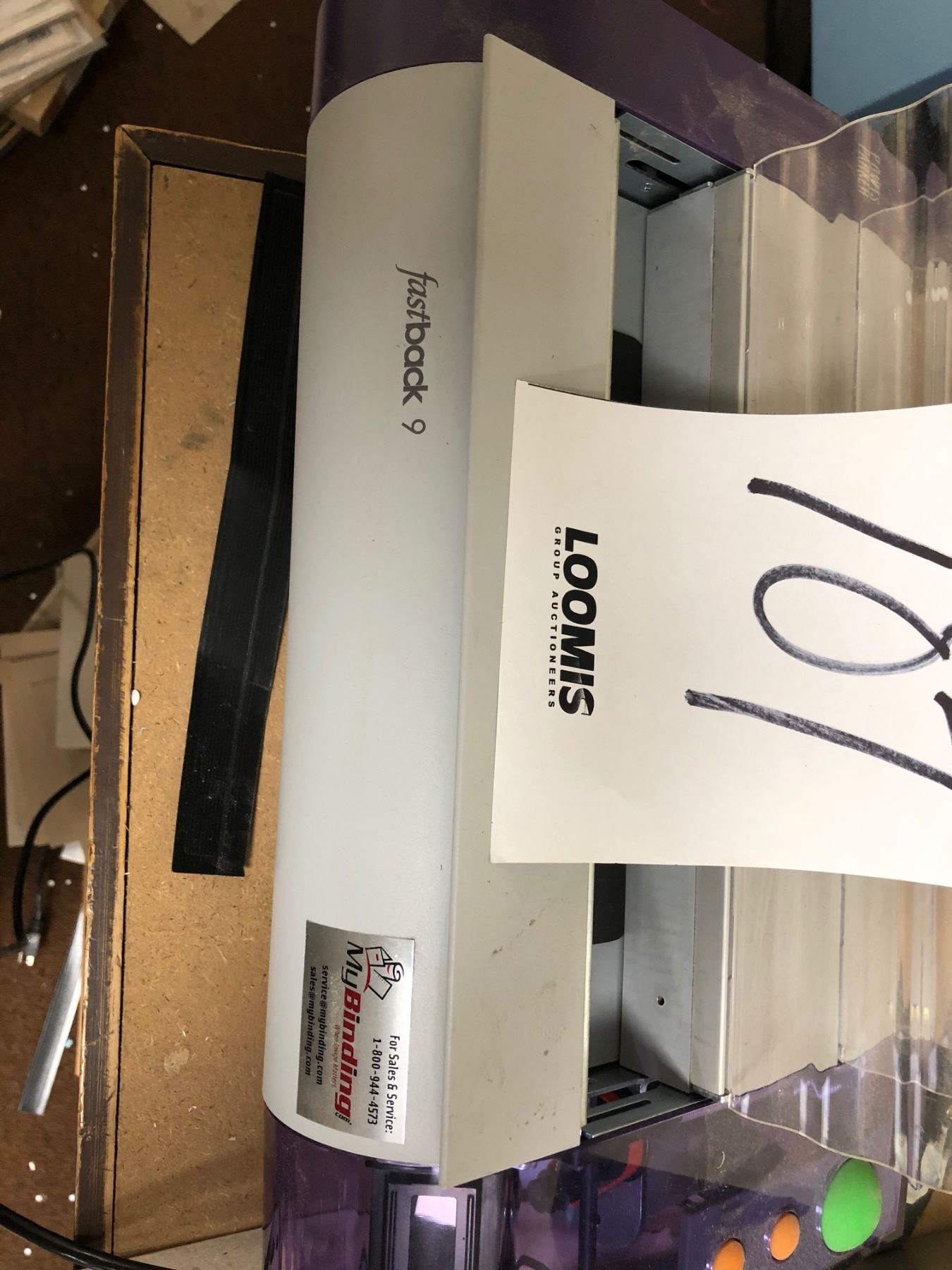 Fastback 9 Tape Binder / Approx. $2,000.00 NEW