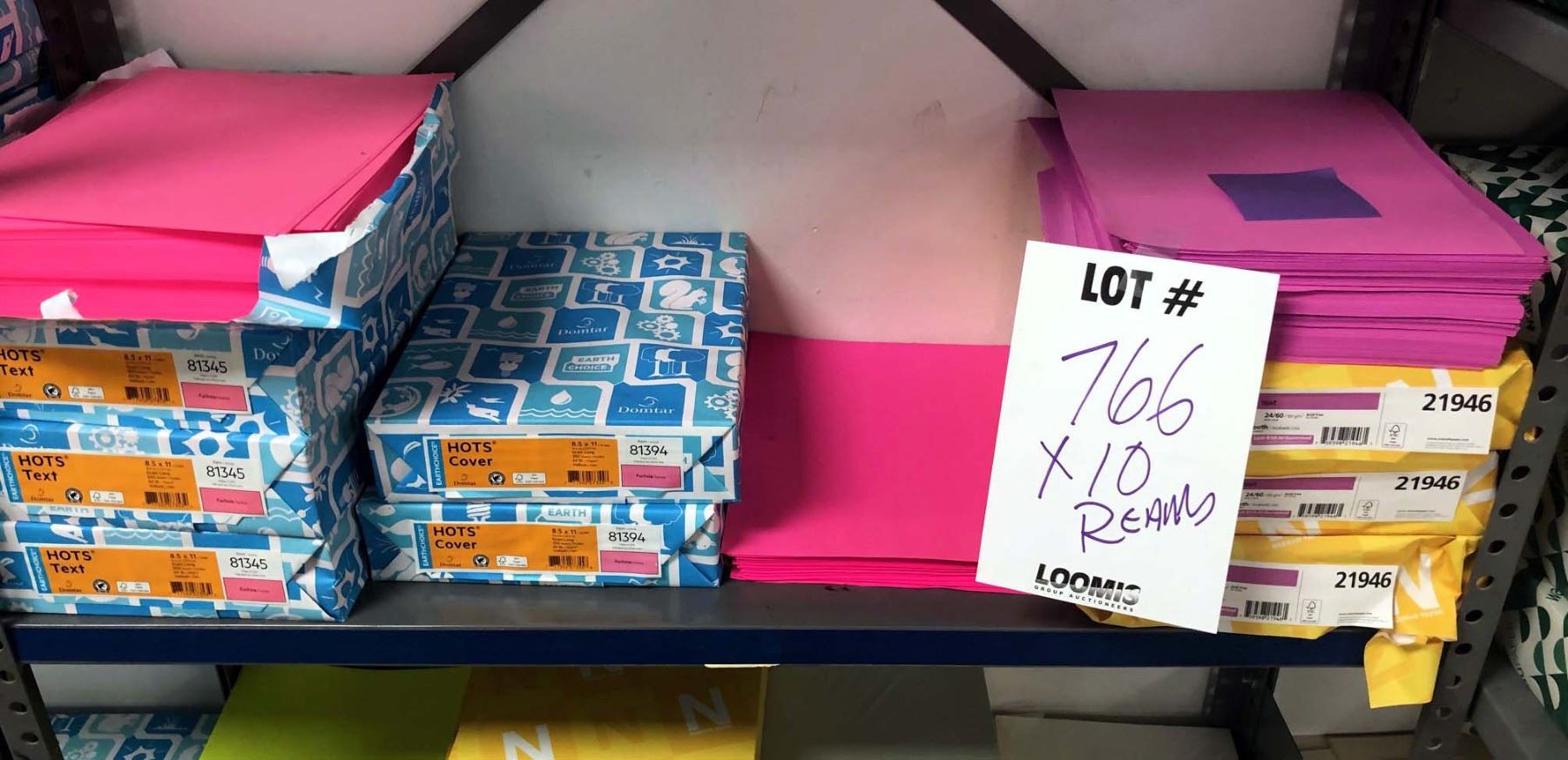 REAMS OF ASSORTED 8.5 X 11 COLOR PAPER