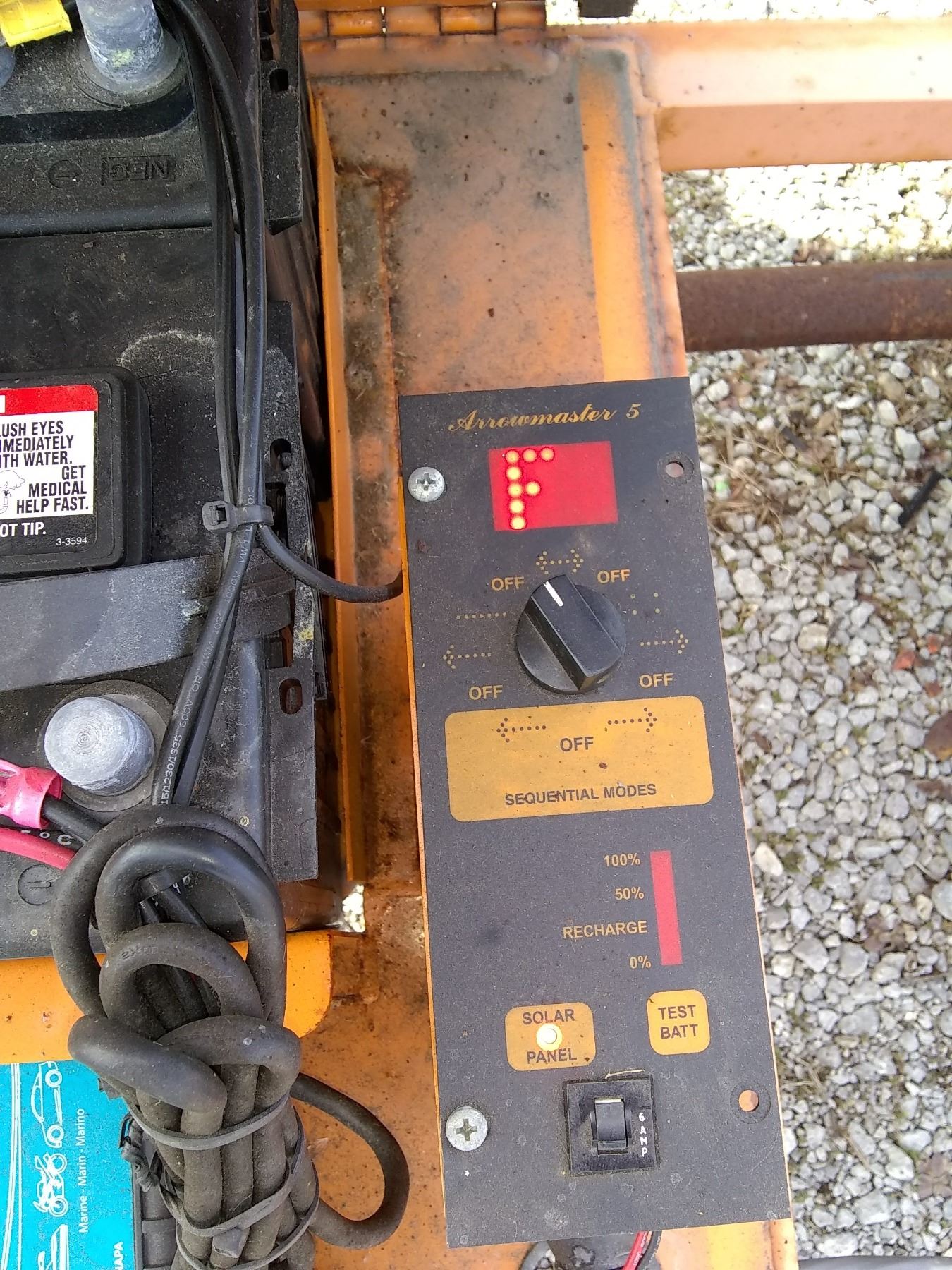 ARROWMASTER TRAFFIC CONTROL ARROW BOARD / WORKS