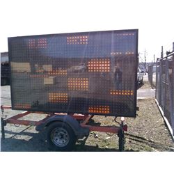 Precision Solar Message Traffic Control Board