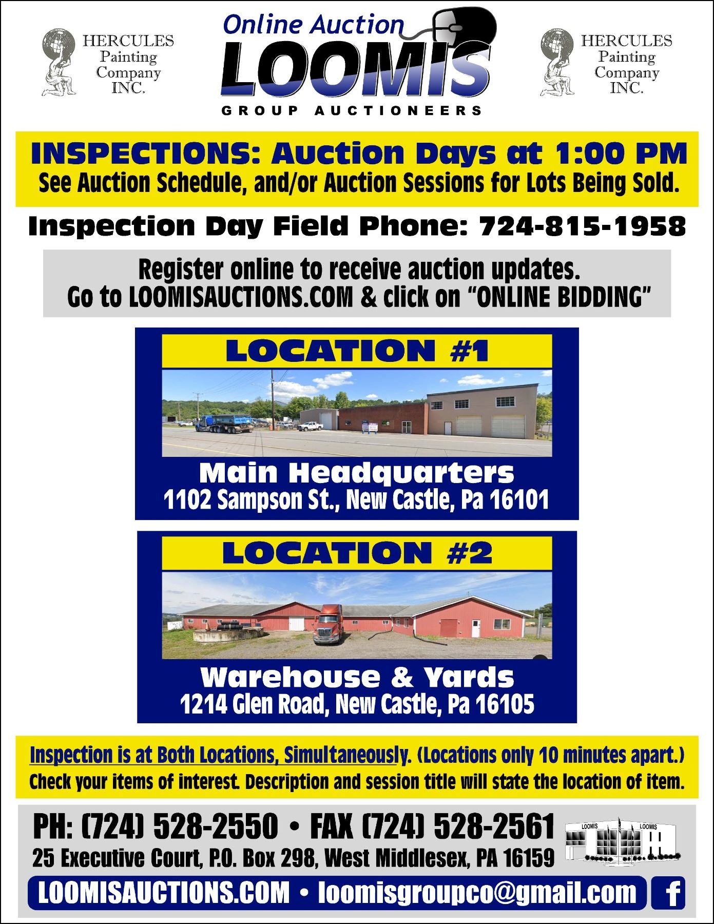 AUCTION SCHEDULE / NOW LIVE AUCTIONS / IMAGE GALLERY LINK