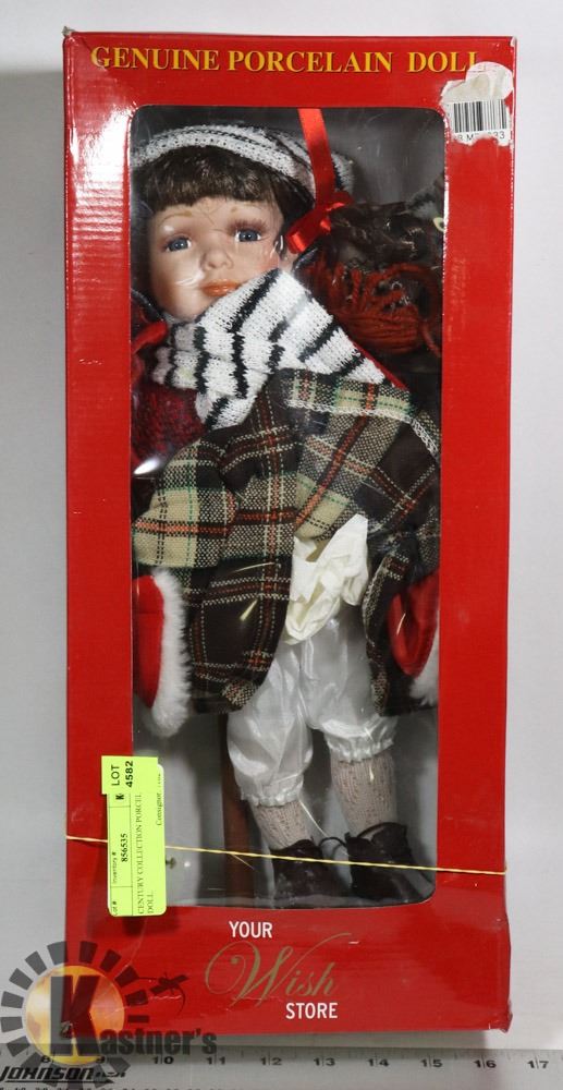 CENTURY COLLECTION PORCELAIN DOLL.
