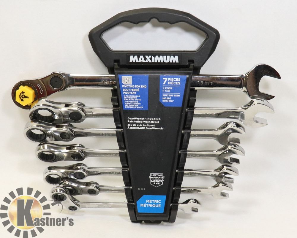 NEW MAXIMUM RATCHET WRENCHES - Kastner Auctions