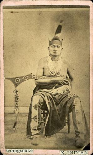 GOING SNAKE "SIOUX INDIAN" [OSAGE!]