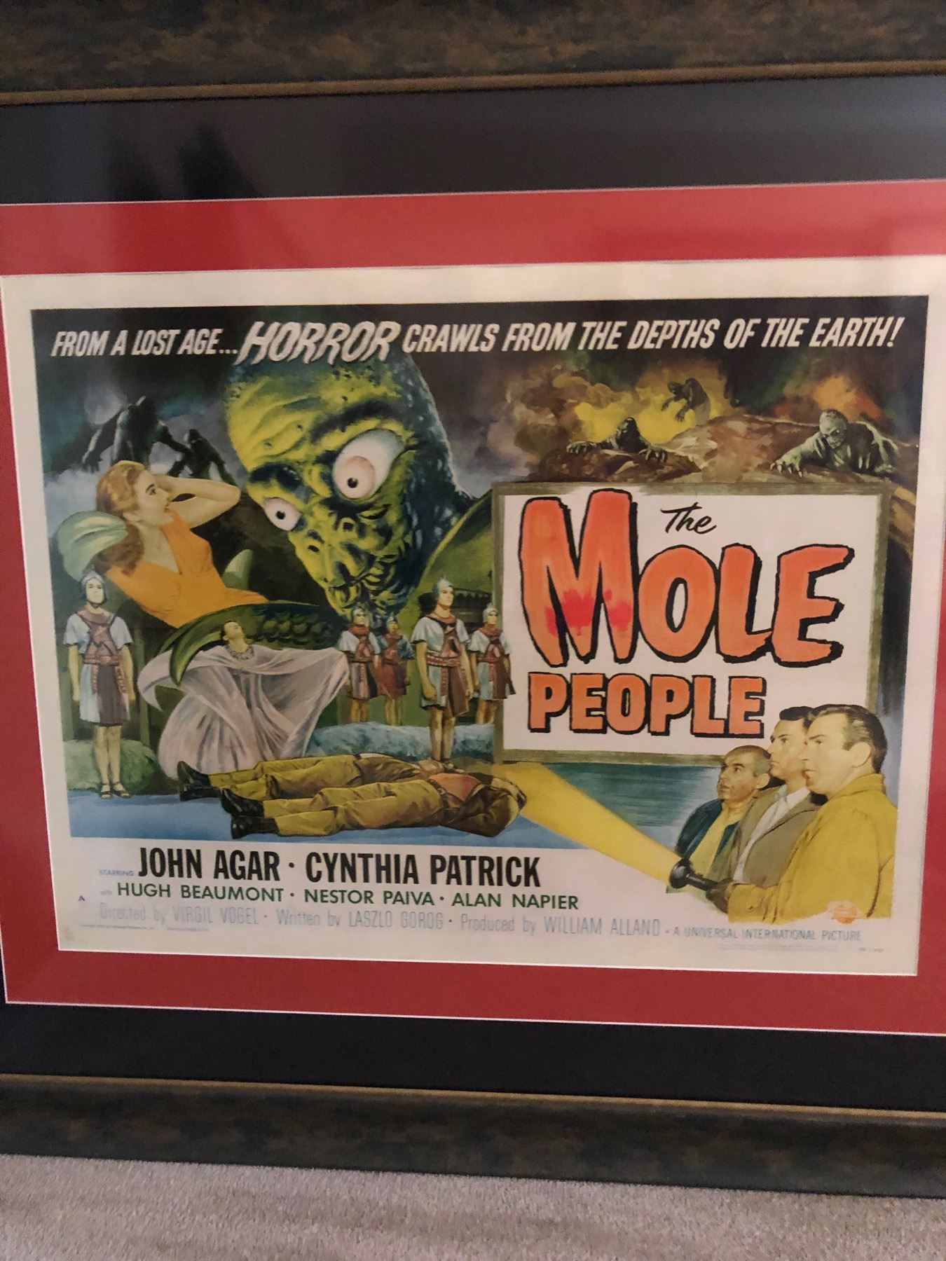 The Mole People (Universal International, 1956).