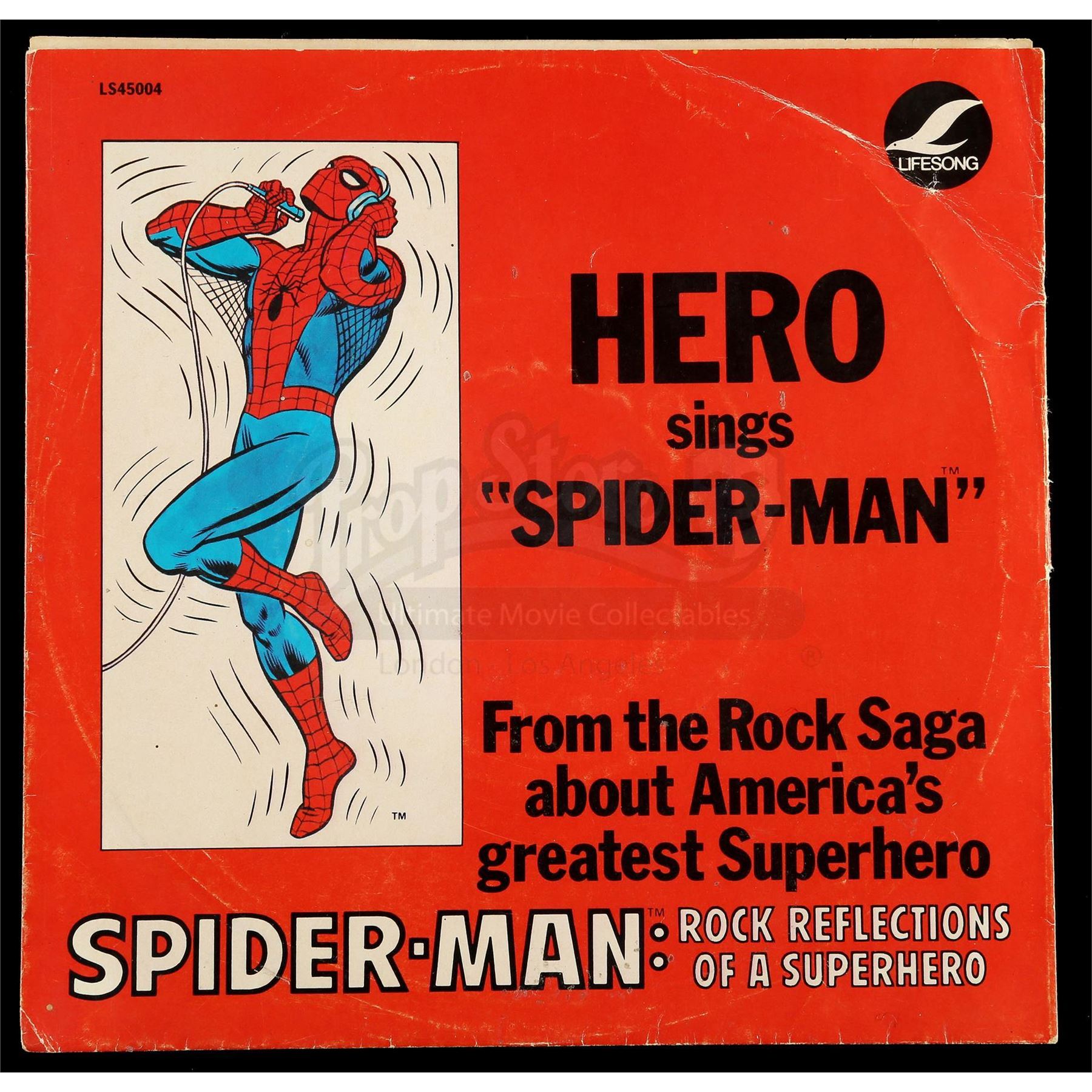 . Spider-Man: Rock Reflections of a Superhero Cover Design Art with ...