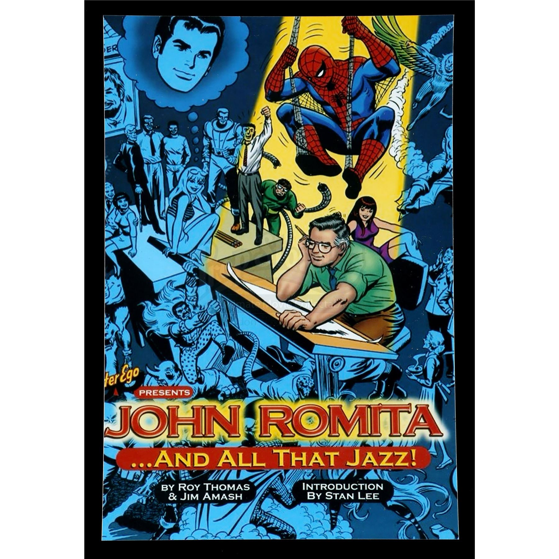 . Spider-Man: Rock Reflections of a Superhero Cover Design Art with ...