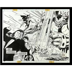 . Superman Y2K #1 p.69-70 Double Page Splash