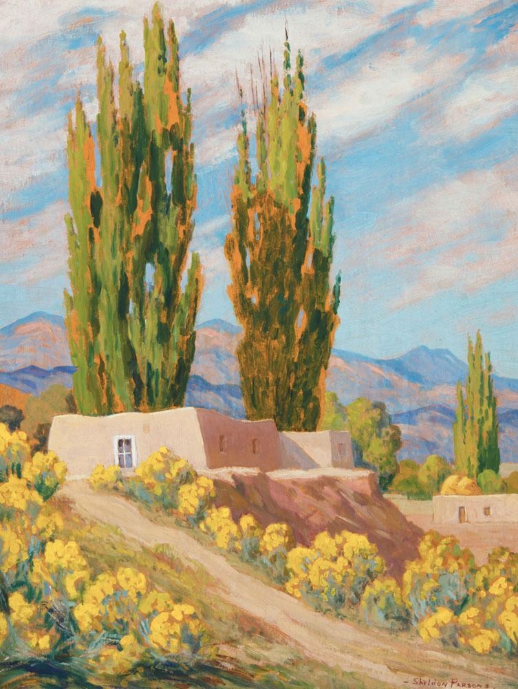 Sheldon Parsons - Pueblo Afternoon