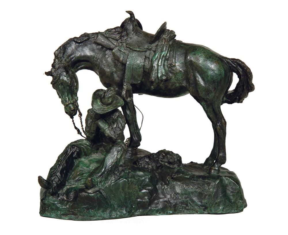 Bob Scriver - Lone Cowboy 1880