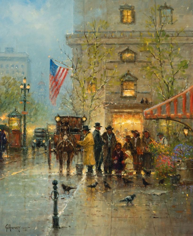 G. Harvey - The Street Vendor