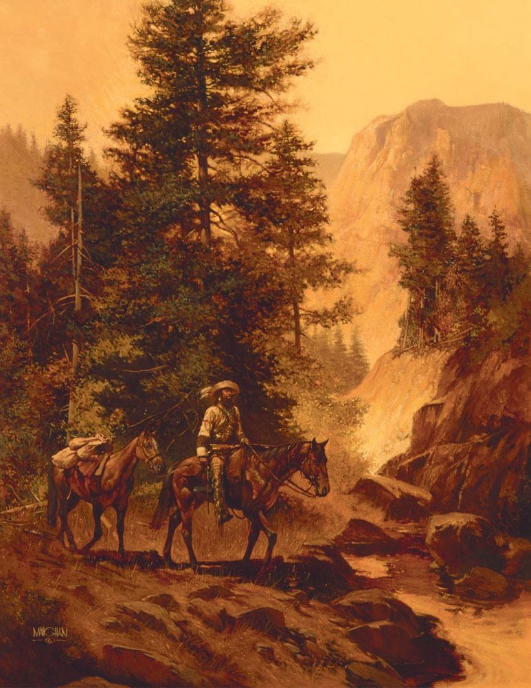 William Maughan - Joseph Walker in the Uintas