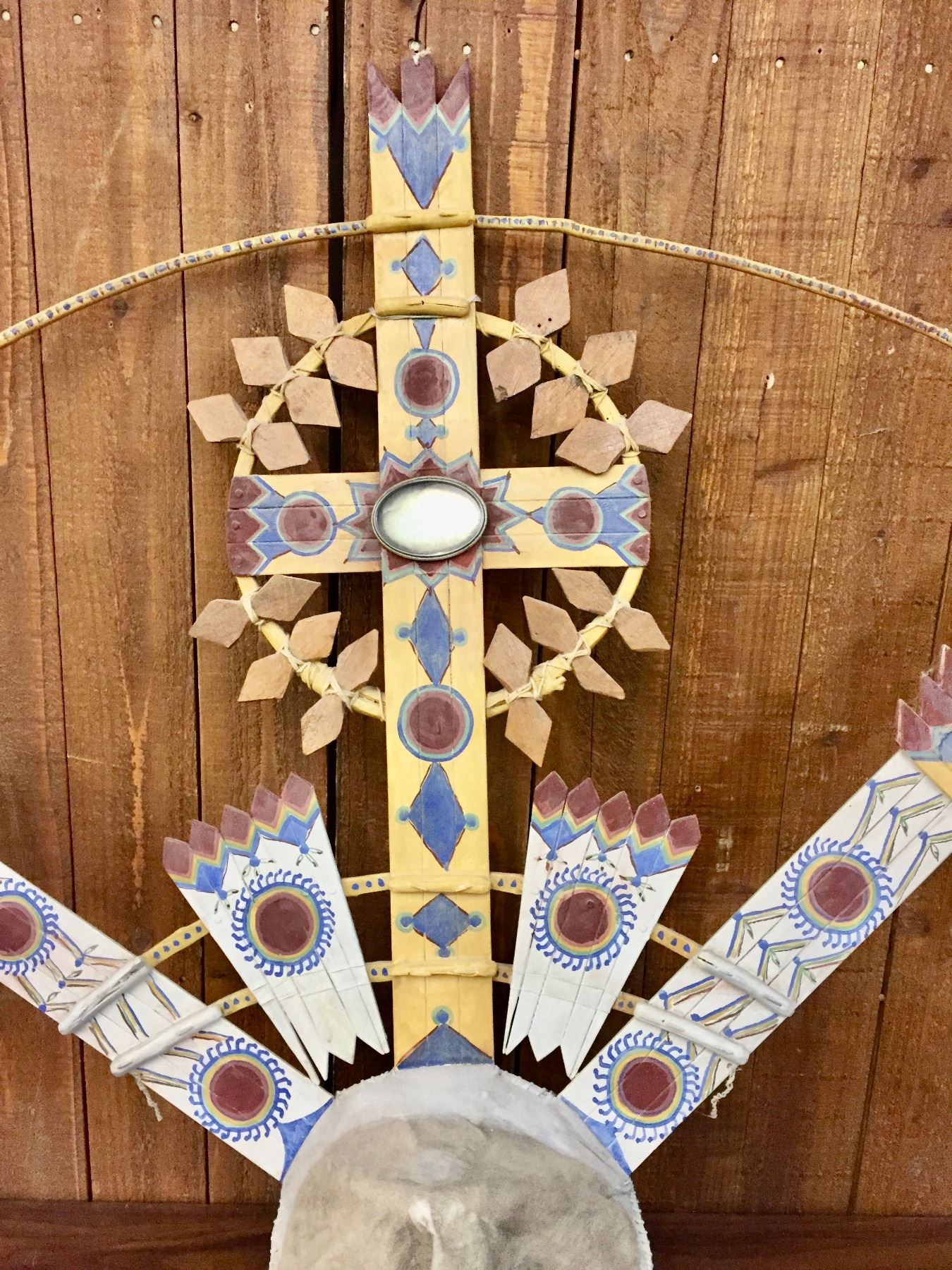 Vintage Apache Gaun Dancer Headdress