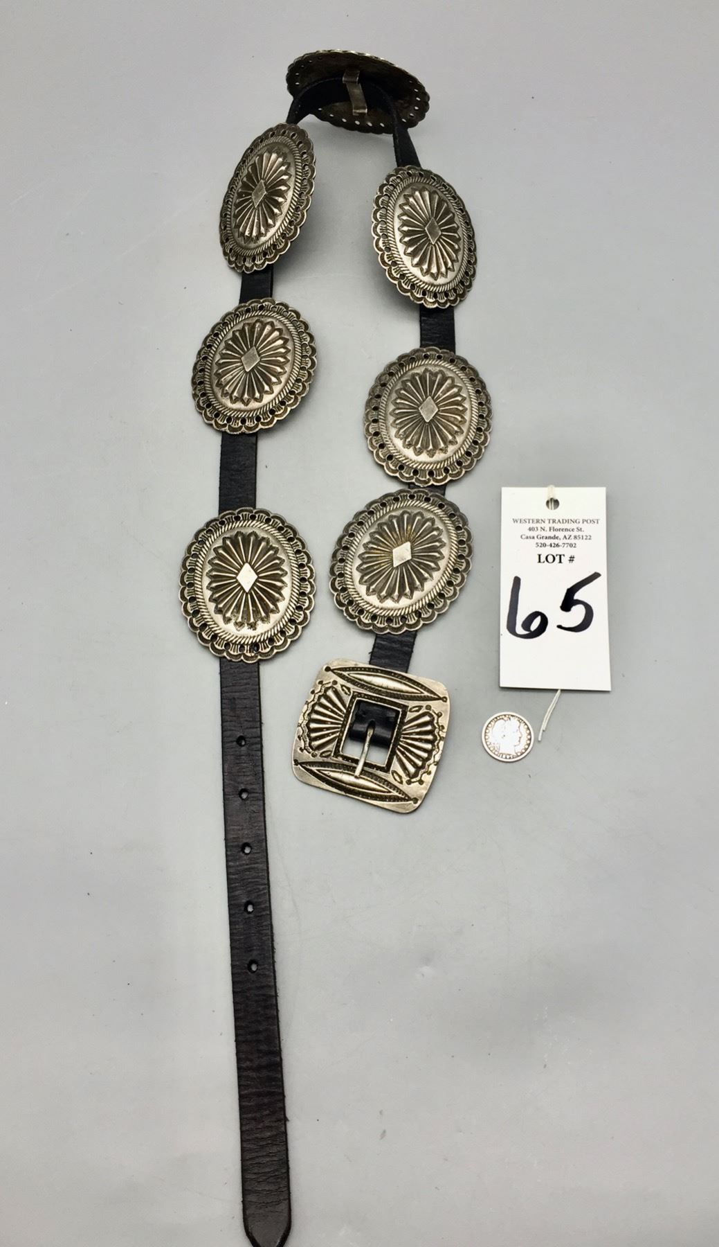 Ralph Lauren Vintage Style Concho Belt