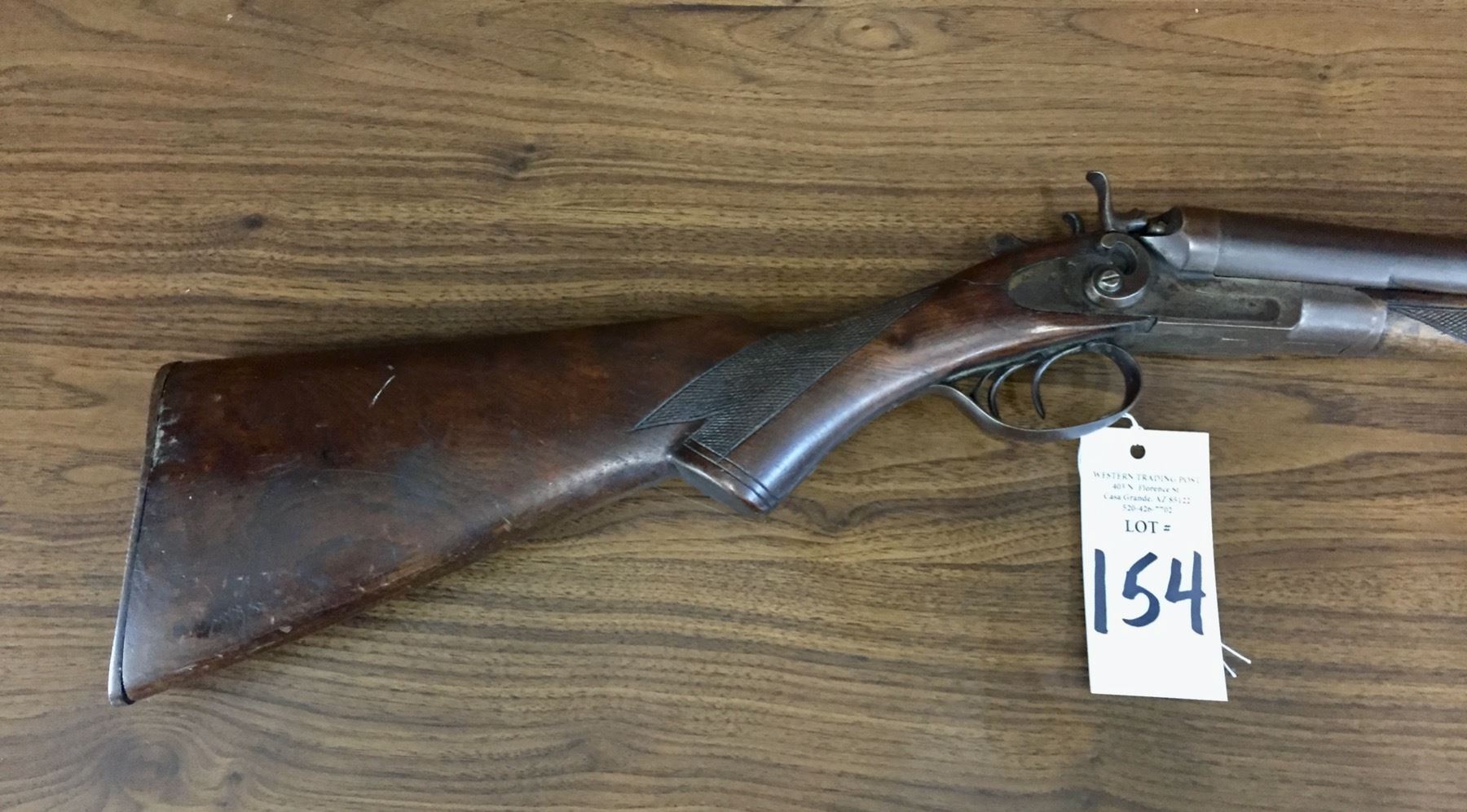 Antique Keystone Double Barrel Shotgun