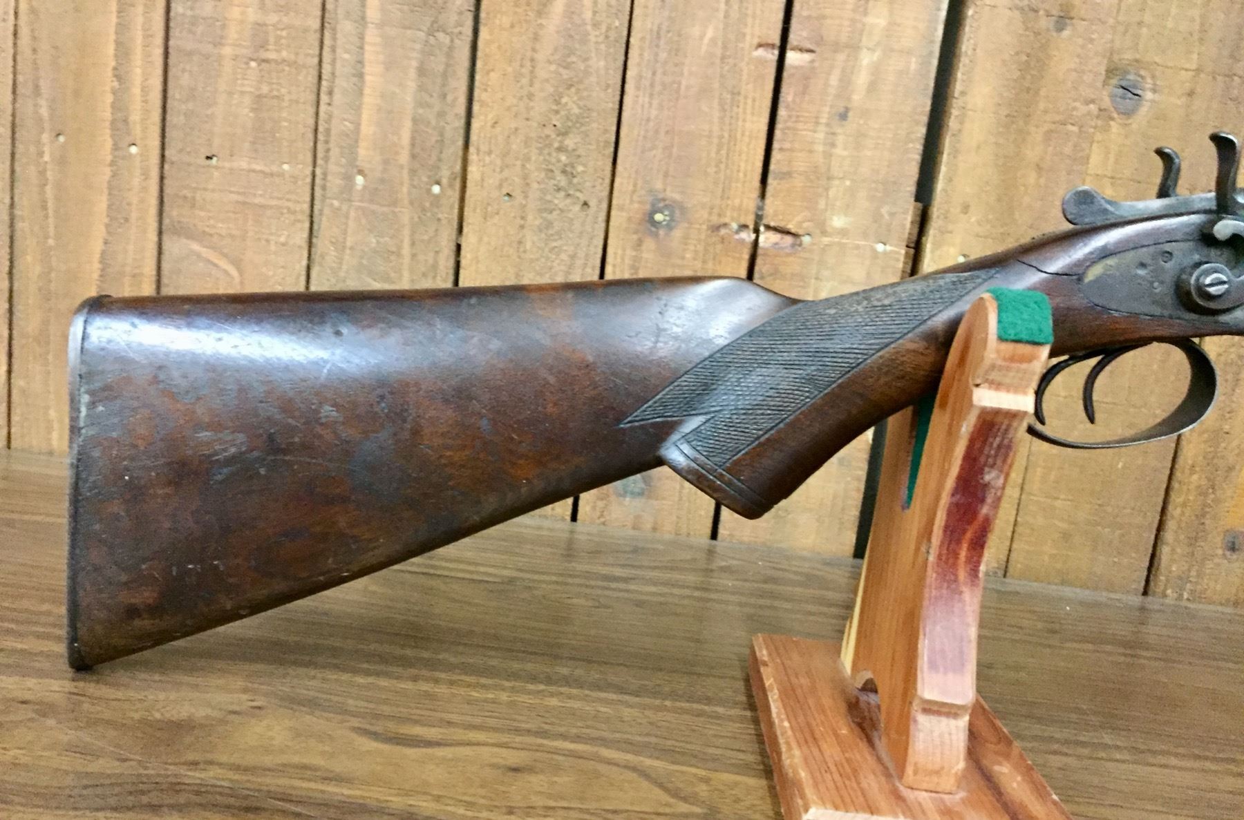 Antique Keystone Double Barrel Shotgun