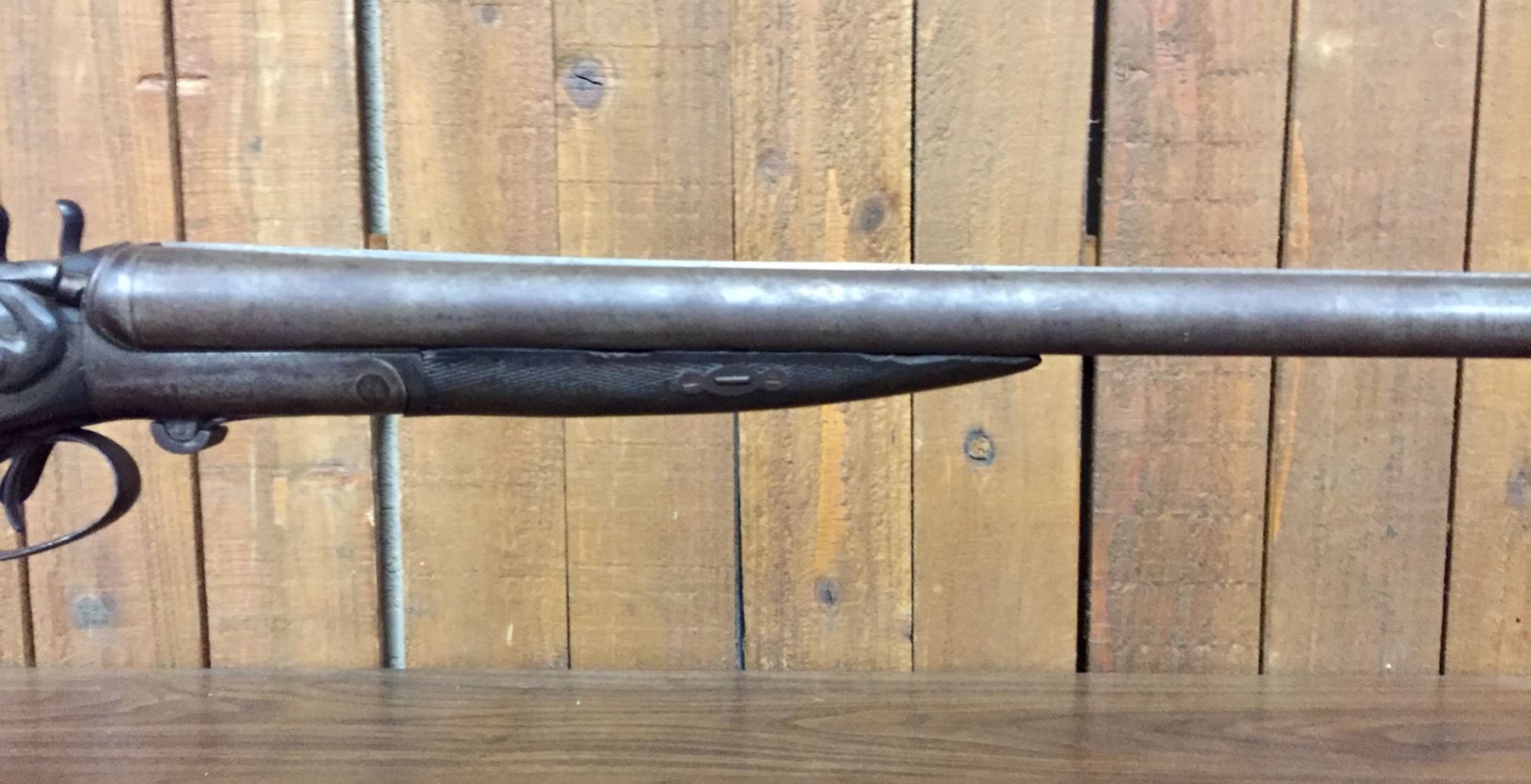 J.H. Smith Double Barrel Shotgun with Side Lever