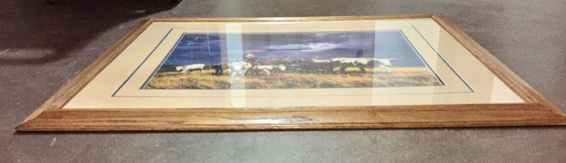 Framed Tim Cox Print