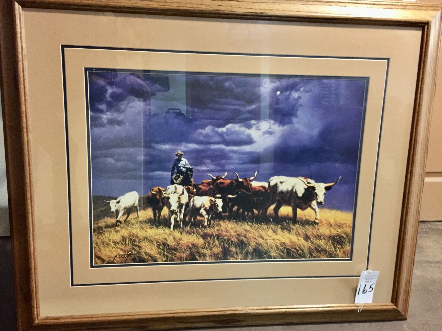 Framed Tim Cox Print