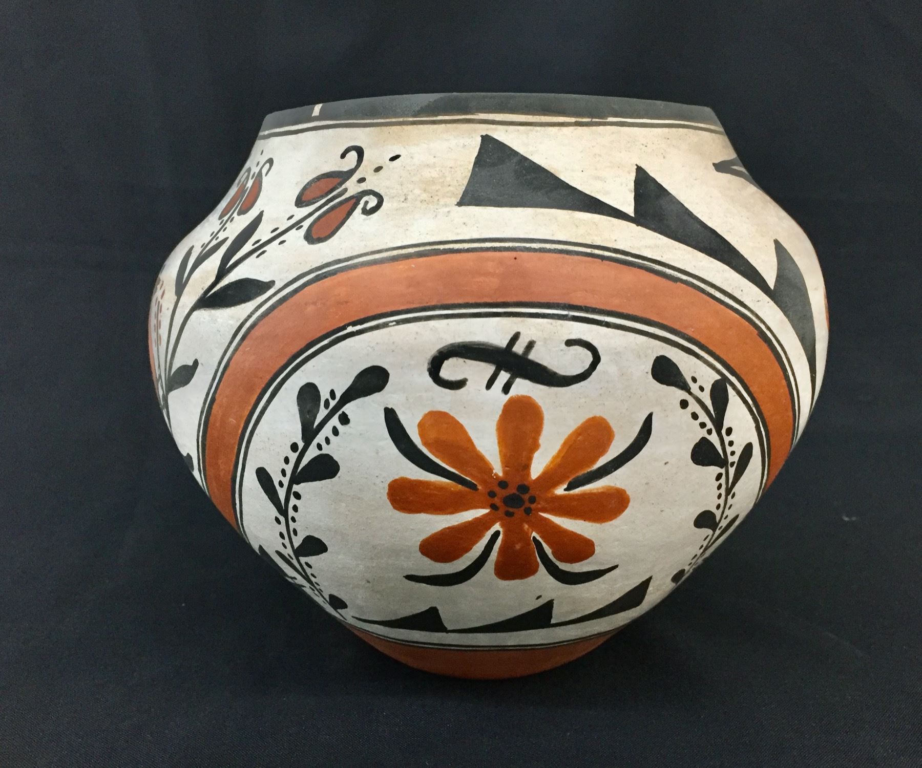 Mid-Century Handmade Acoma Pot