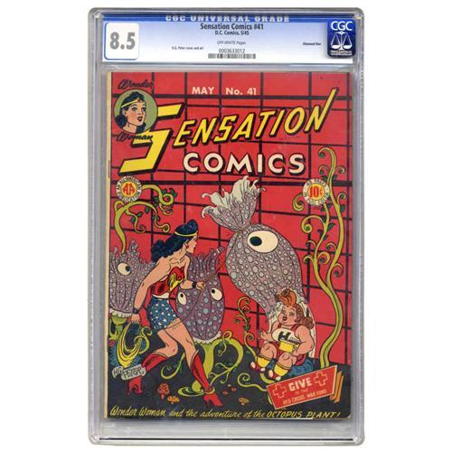 Sensation Comics #41 Diamond Run pedigree (DC, 1945) CG Sensation ...