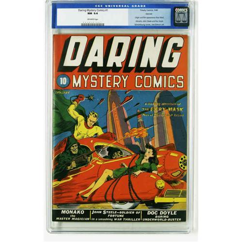 Daring Mystery Comics #1 Denver pedigree Timely, 1940) Daring Mystery ...