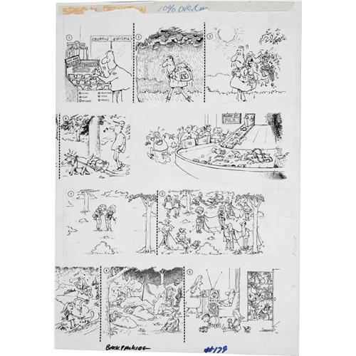 Sergio Aragones - Mad #179 "A Mad Look at Backpacking" Sergio Aragones ...