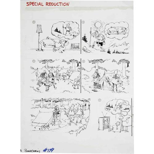 Sergio Aragones - Mad #179 "A Mad Look at Backpacking" Sergio Aragones ...