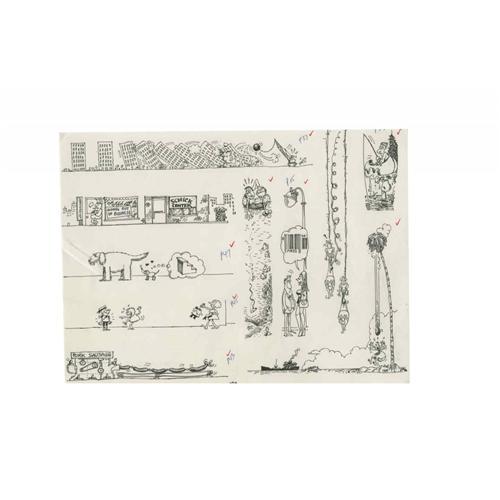 Sergio Aragones - Mad #199 Page Original Art, Group of Sergio Aragones ...