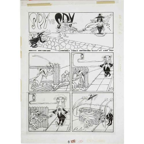 Antonio Prohias - Mad #181 "Spy vs Spy" Page Original A Antonio Prohias ...