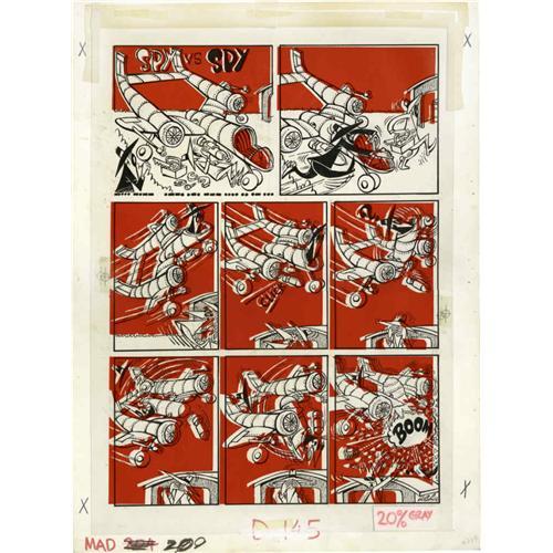 Antonio Prohias - Mad Magazine #209, "Spy vs. Spy" Pane Antonio Prohias ...