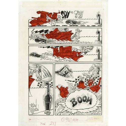 Antonio Prohias - Mad Magazine #211, "Spy vs. Spy" Pane Antonio Prohias ...