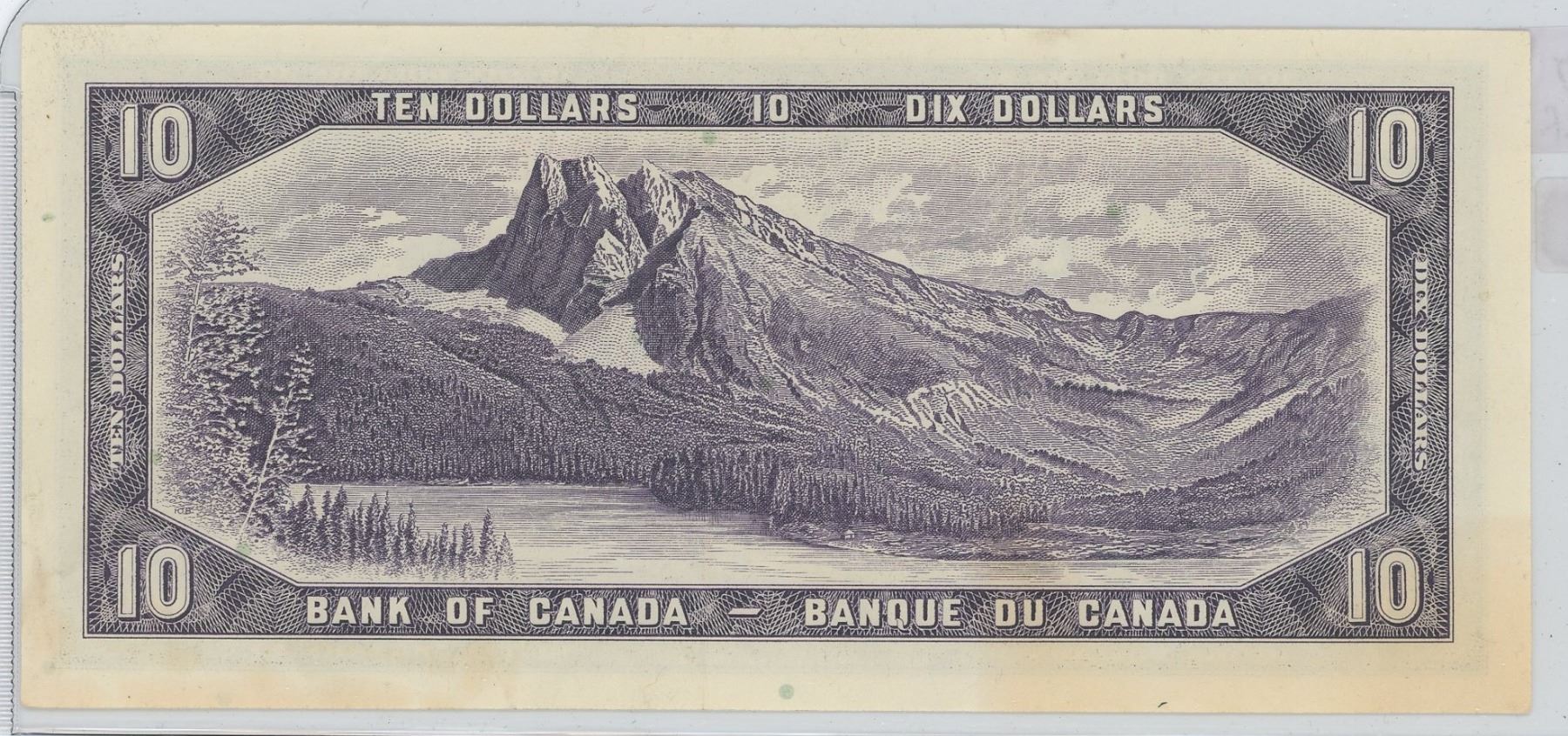 1954 Canadian 10 Bill 1954-canadian-10-bill