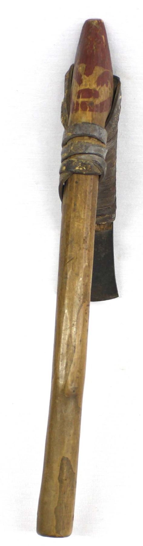 Vintage African Tribal Carved Wood Adze