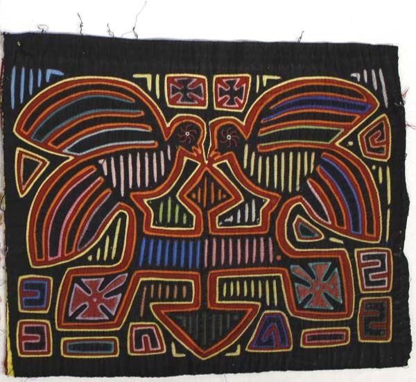 Pair of South American Kuna Indian Molas
