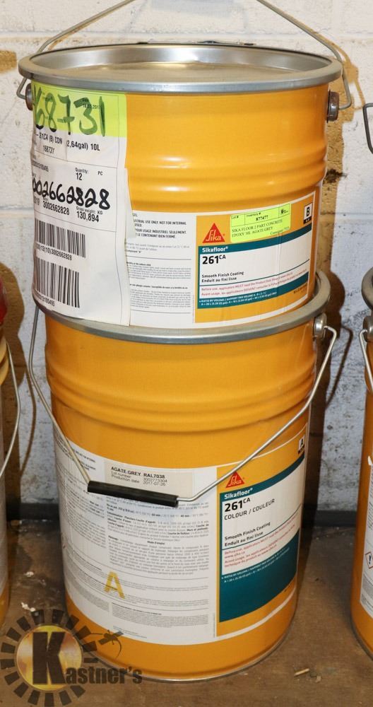 SIKA FLOOR 2 PART CONCRETE EPOXY 30L AGATE GREY